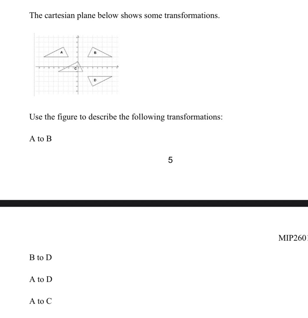 Use the figure to describe the following | StudyX