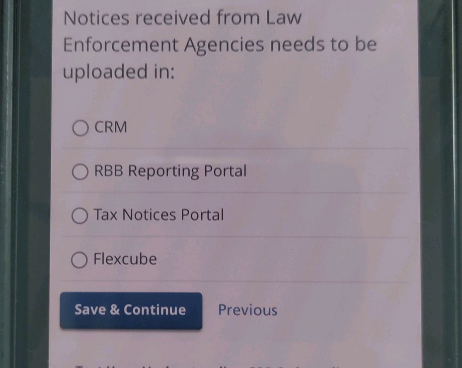 Notices received from Law Enforcement | StudyX