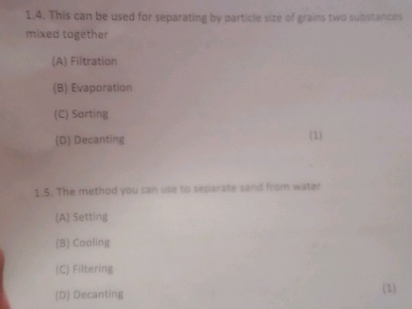 1.4. This can be used for separating by | StudyX
