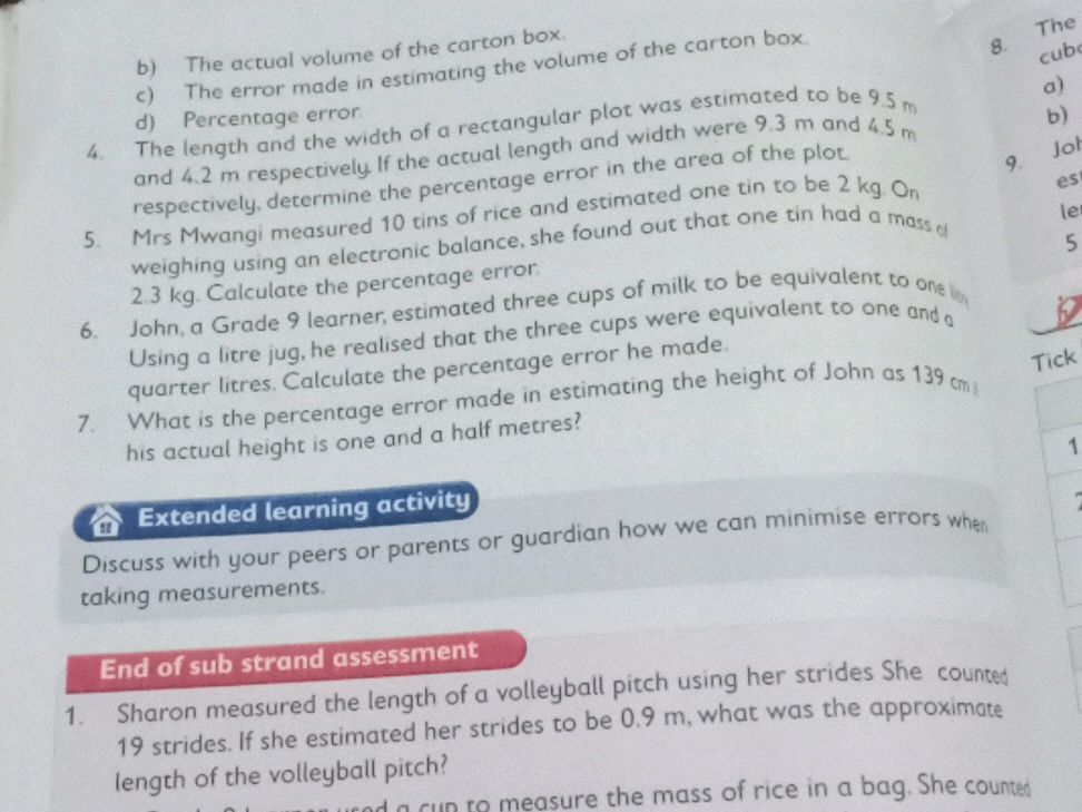 4. The length and the width of a rectangular | StudyX