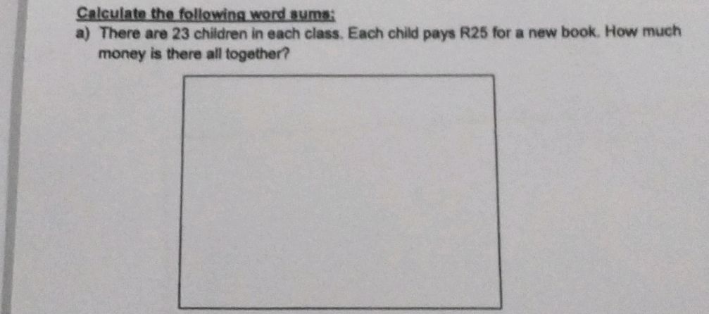 Calculate the following word sums: a) There | StudyX