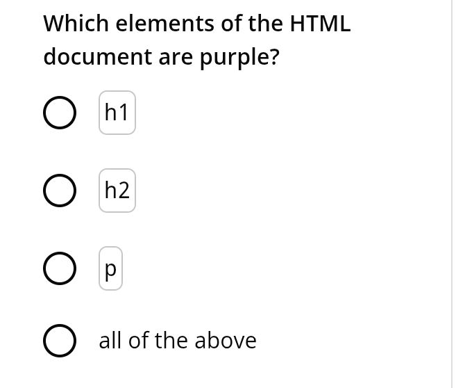 Which elements of the HTML document are | StudyX