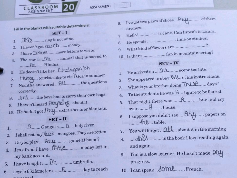 Fill in the blanks with suitable | StudyX