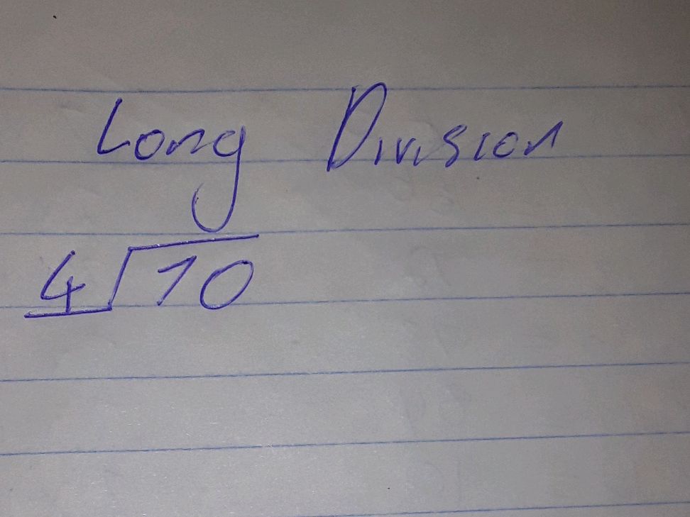 Long Division: Dividing 10 by 4 | StudyX