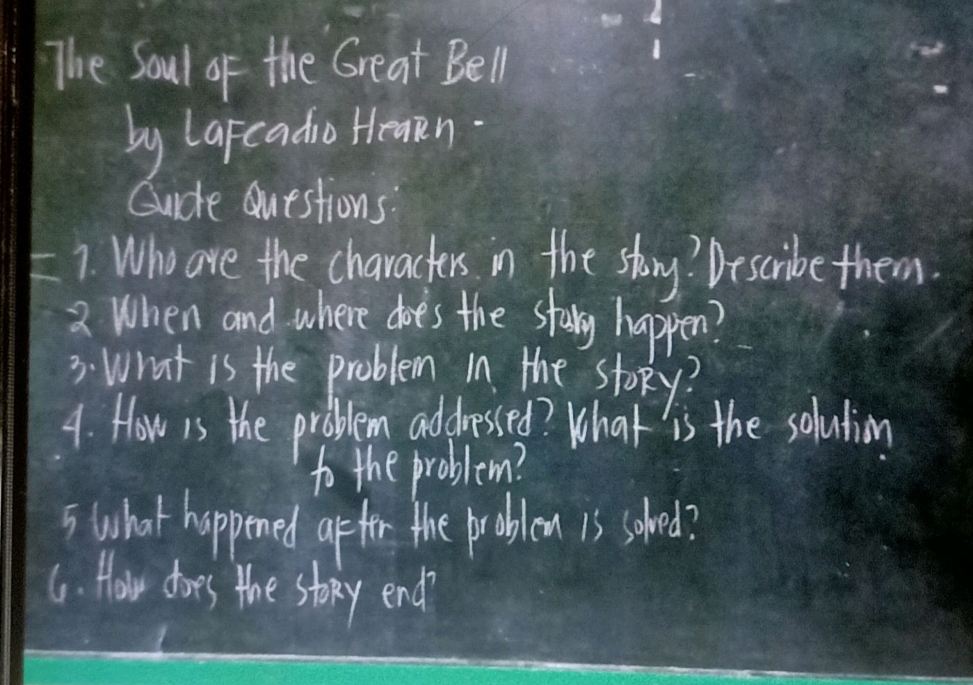 The Soul of the Great Bell by Lafcadio