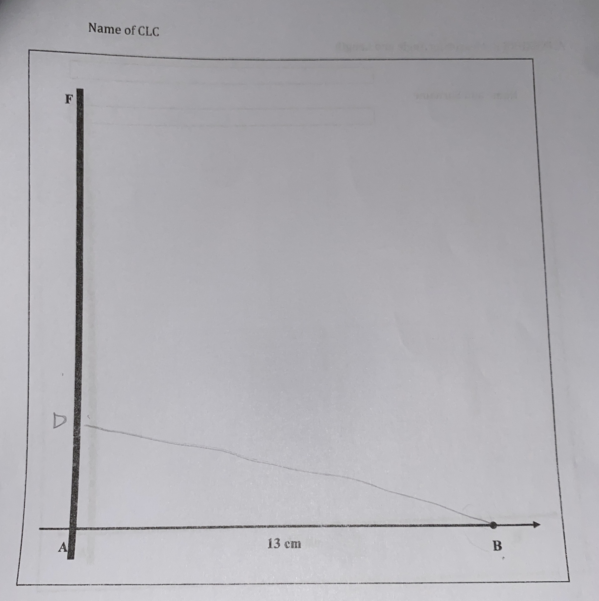 The image shows a diagram with a line | StudyX