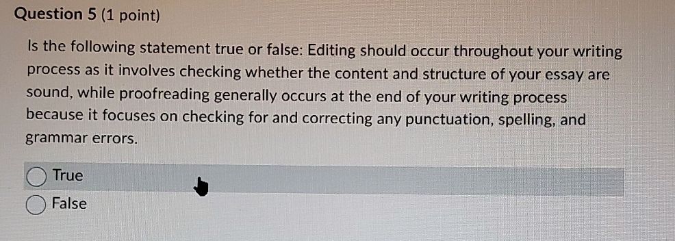Is the following statement true or false: | StudyX