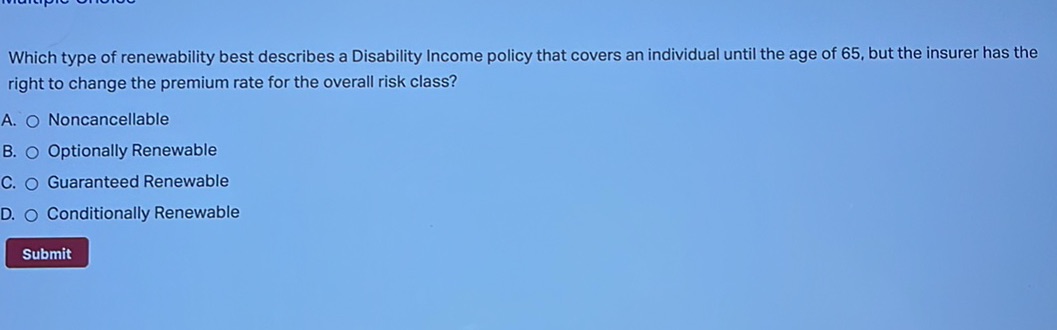 Which type of renewability best describes a