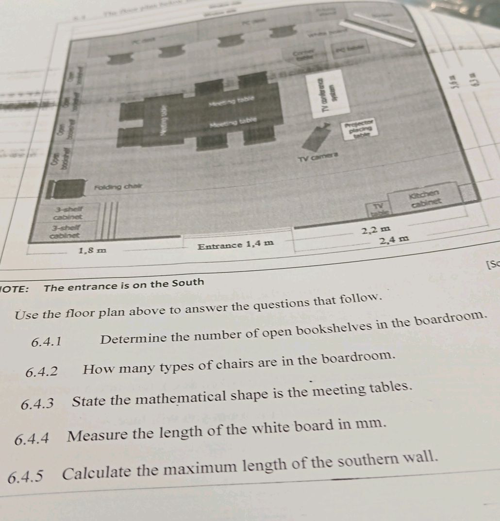 Use the floor plan above to answer the | StudyX