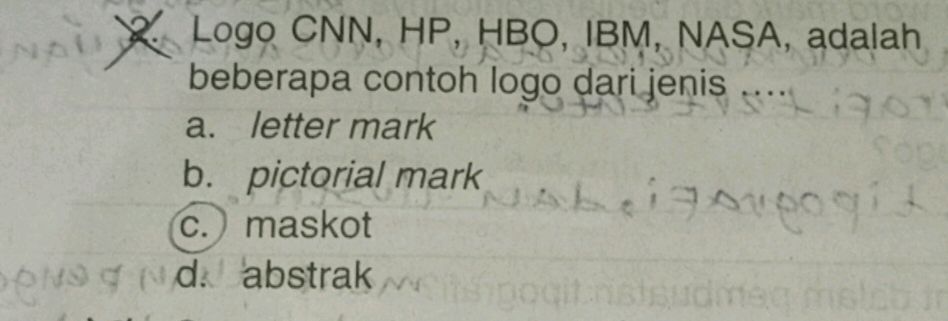 Logo CNN, HP, HBO, IBM, NASA, adalah | StudyX