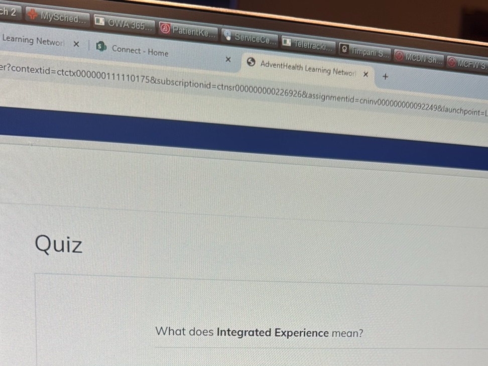 What is Integrated Experience? | StudyX
