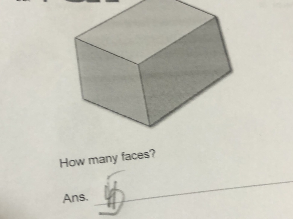 How many faces does a rectangular prism have? | StudyX