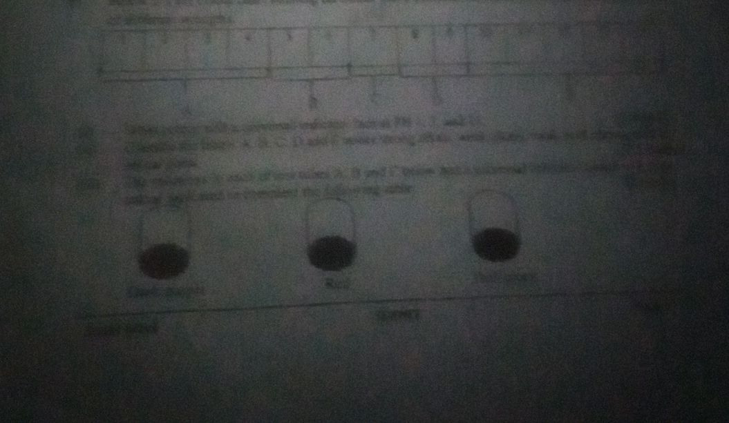 When solids with general indicators, such as | StudyX