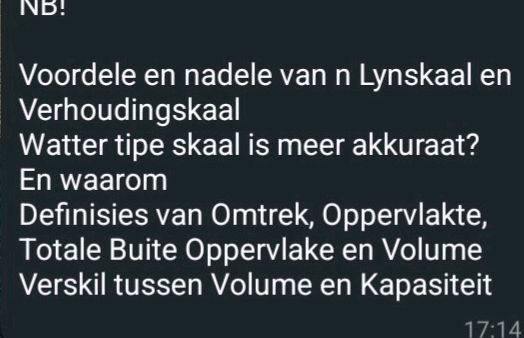 Voordele en nadele van n Lynskaal en | StudyX
