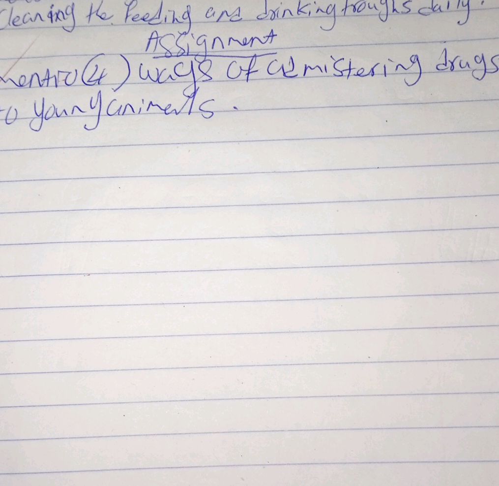 mentro 4) ways of administering drugs to | StudyX