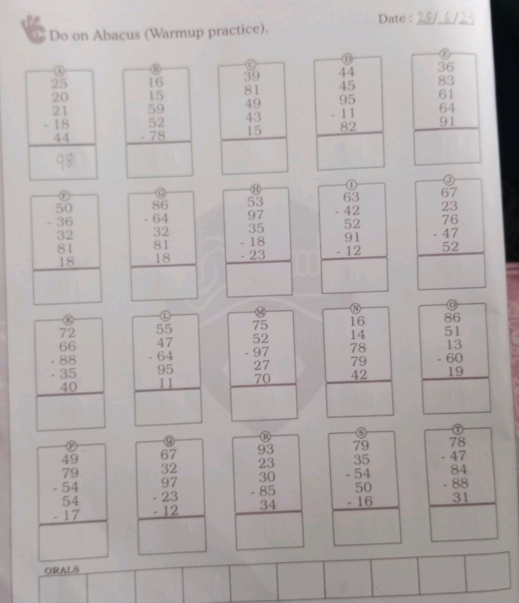 Solve the following arithmetic problems: | StudyX