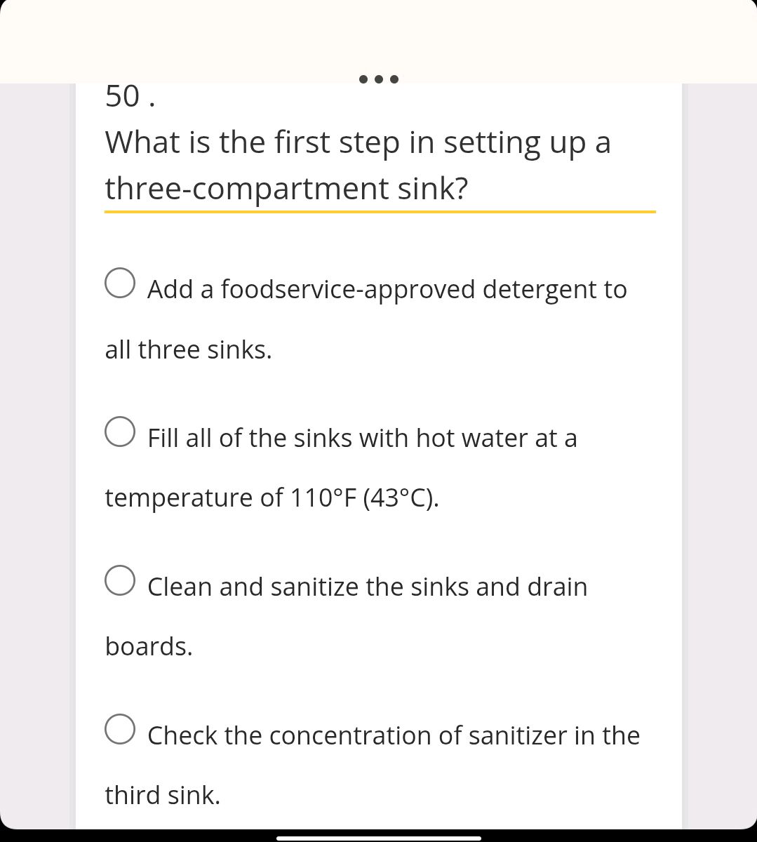 What is the first step in setting up a | StudyX