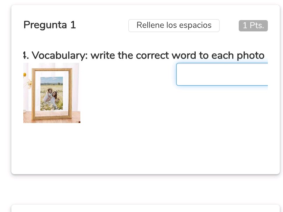 1. Vocabulary: write the correct word to | StudyX
