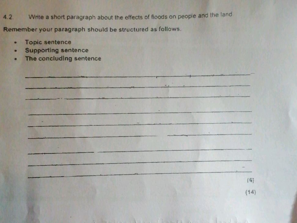 4.2. Write a short paragraph about the | StudyX