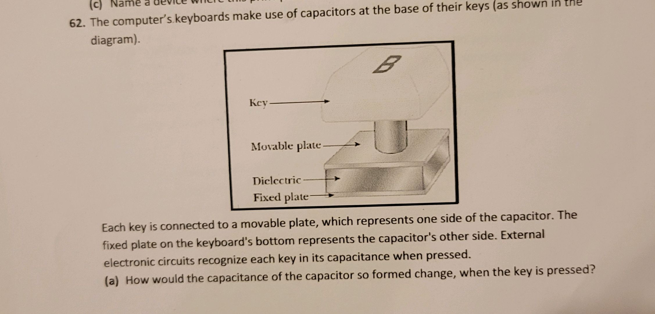 The computer's keyboards make use of | StudyX