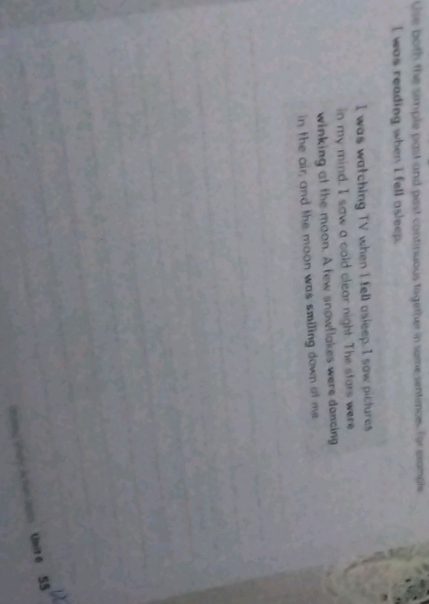 Use both the simple past and past continuous | StudyX