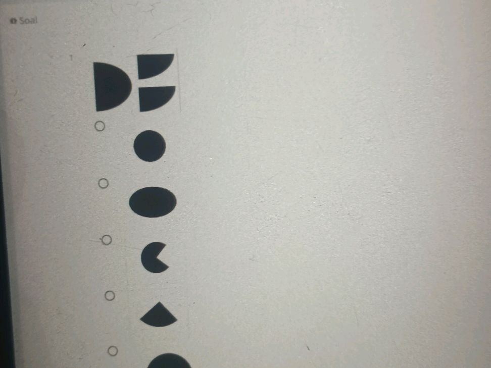 The question presents a sequence of shapes. | StudyX