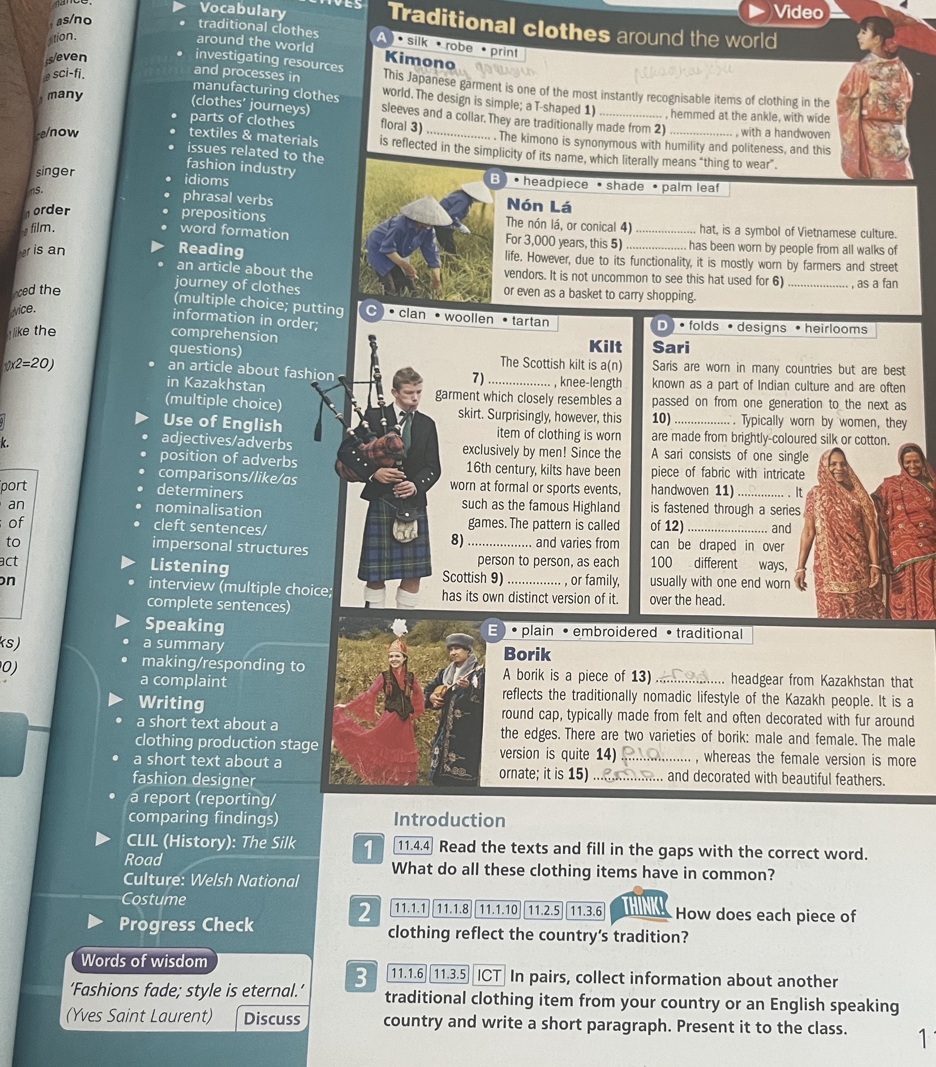 1. 11.4.4 Read the texts and fill in the | StudyX