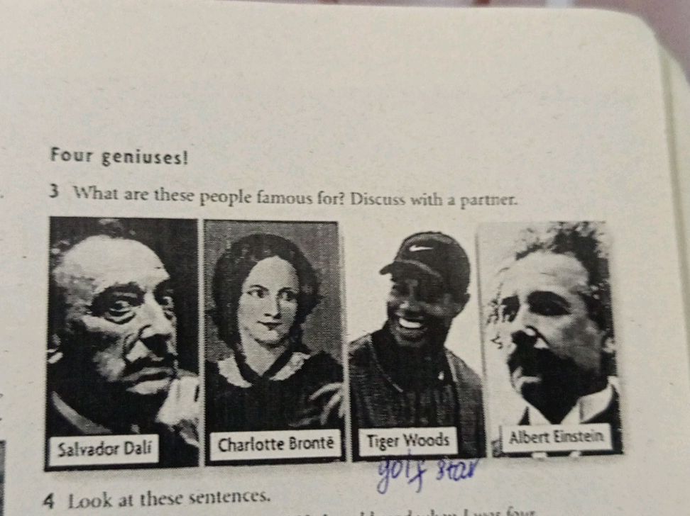 3 What are these people famous for? Discuss | StudyX