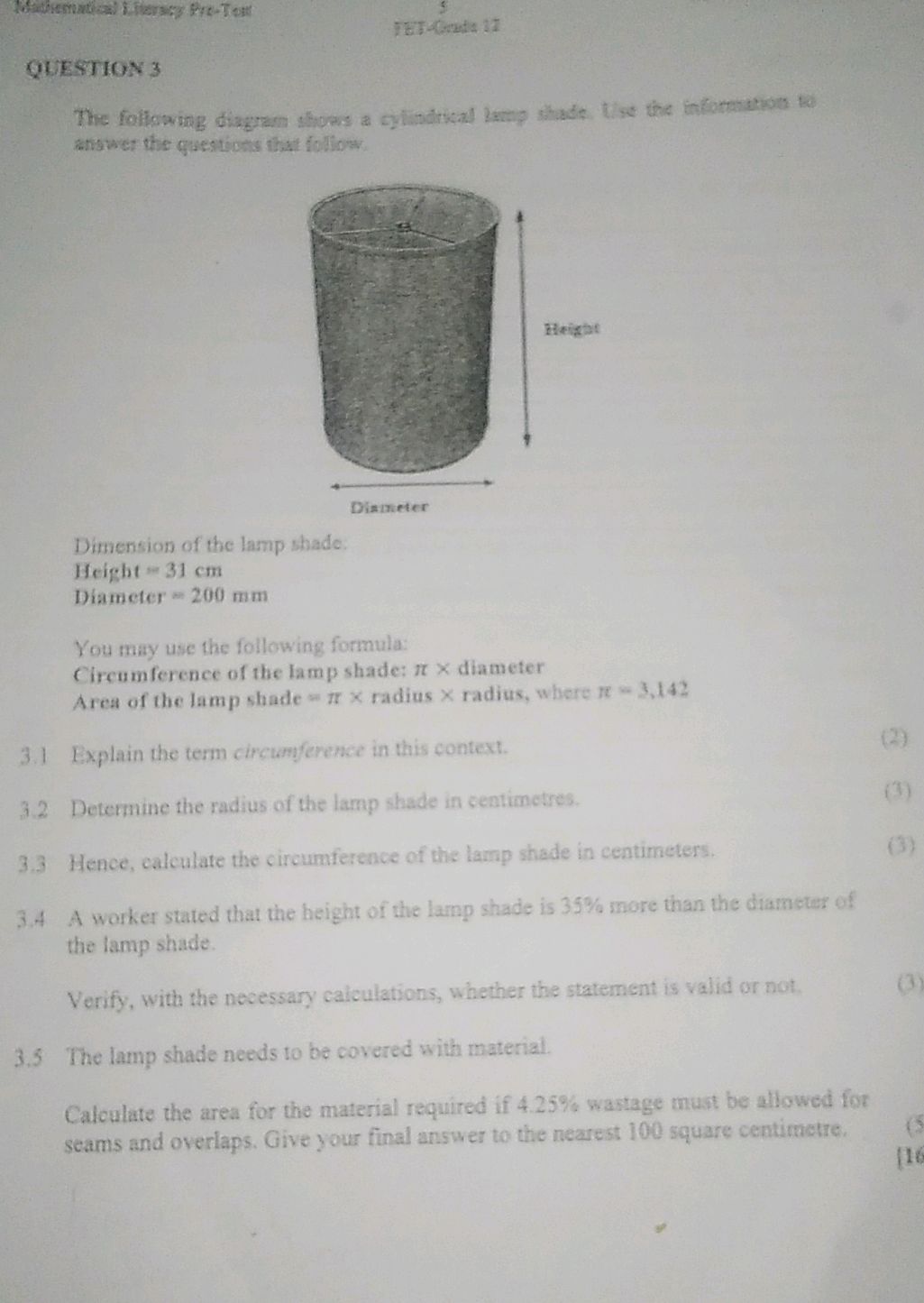 QUESTION 3 The following diagram shows a | StudyX