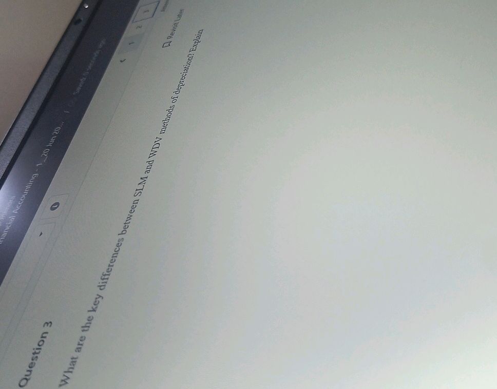 Question 3 What are the key differences | StudyX