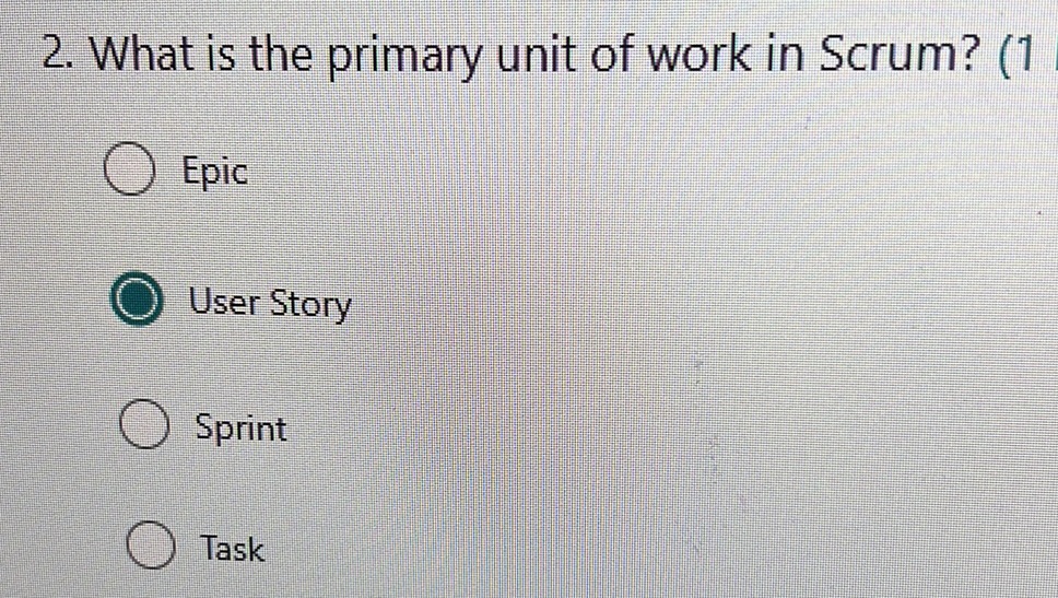 2. What is the primary unit of work in | StudyX