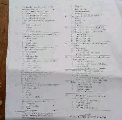 32. Two lines drawn on the face of a cheque | StudyX
