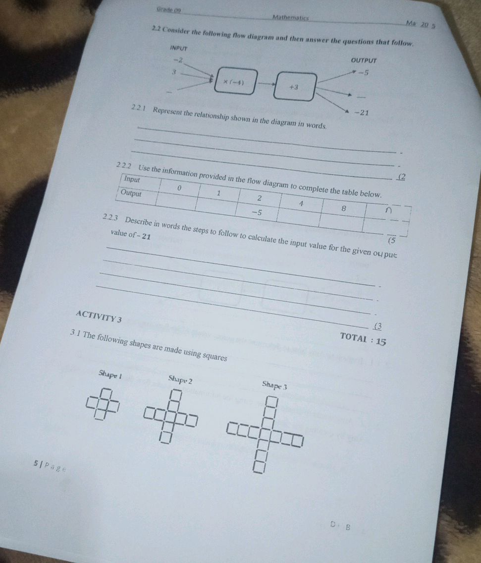 2.2 Consider the following flow diagram and | StudyX