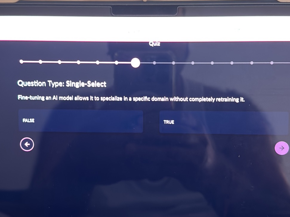 Fine-tuning an Al model allows it to | StudyX