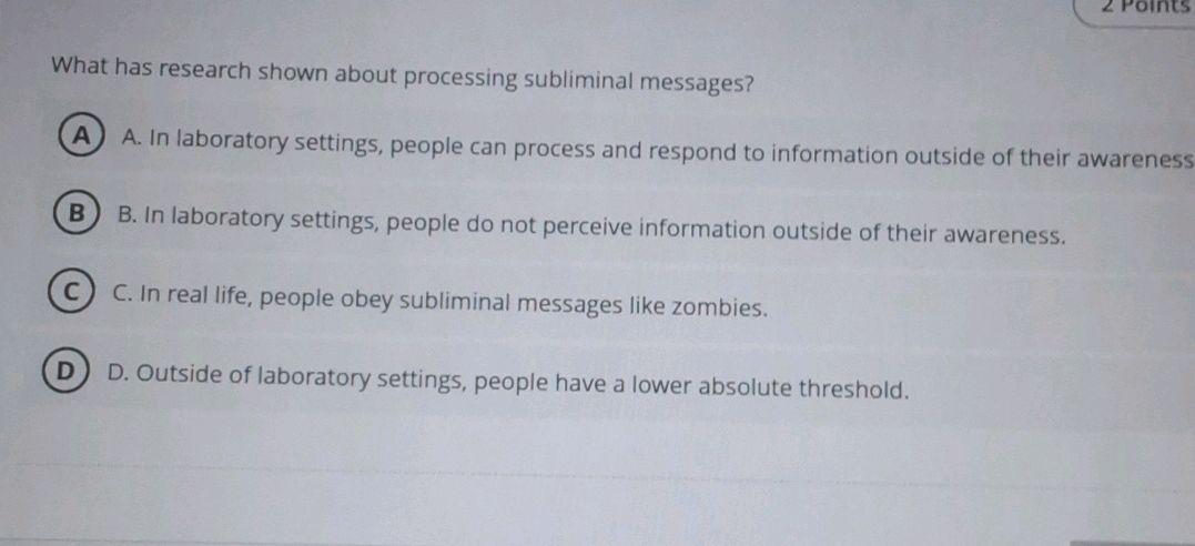 What has research shown about processing | StudyX