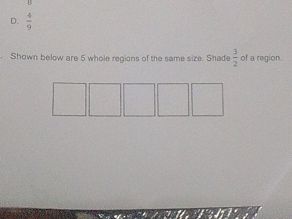 Shown below are 5 whole regions of the same
