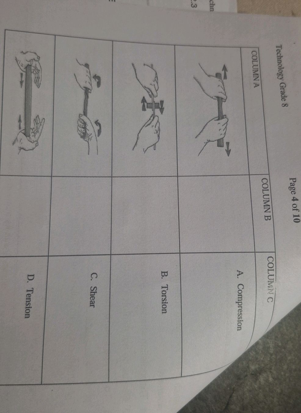 Match the following diagrams with the | StudyX