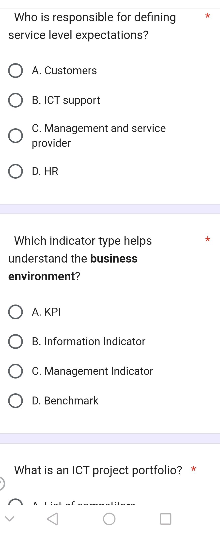 Who is responsible for defining service | StudyX