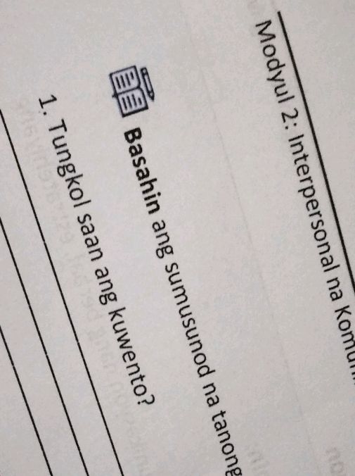 Ano ang tungkol sa kuwento? | StudyX