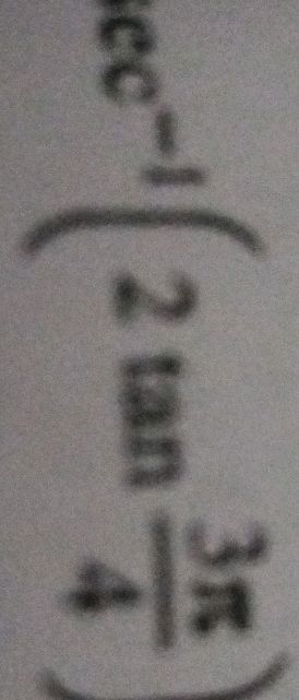 Evaluate sec^{-1}(\frac{2}{3}\pi) | StudyX