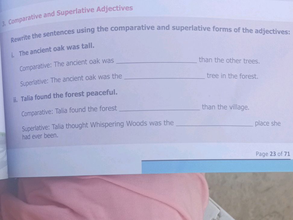 3. Comparative and Superlative Adjectives | StudyX