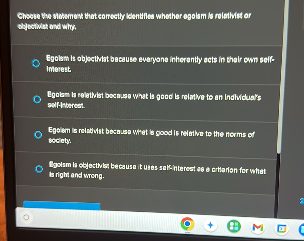 Choose the statement that correctly | StudyX