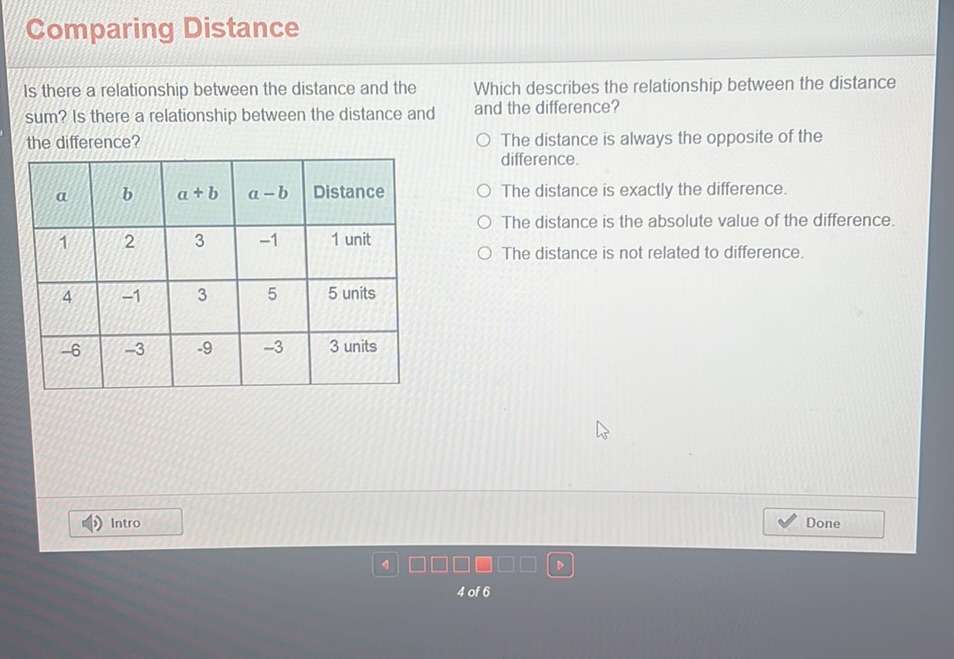 Is there a relationship between the distance | StudyX