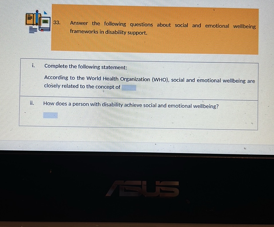 33. Answer the following questions about | StudyX