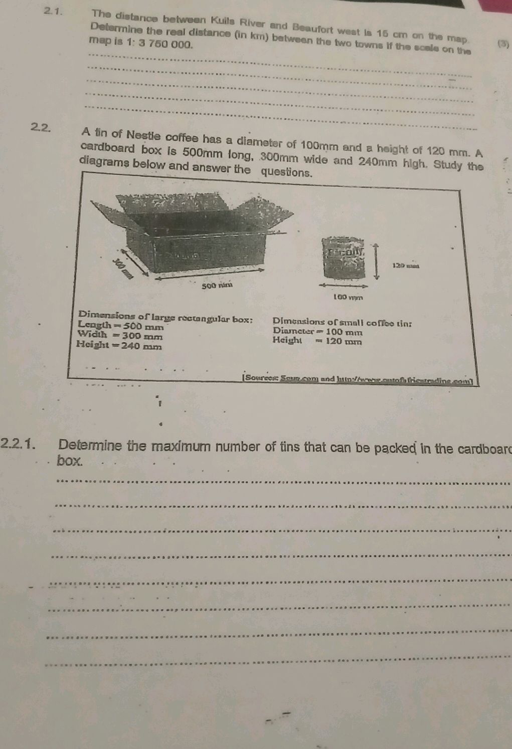 2. 2. 1. Determine the maximum number of | StudyX