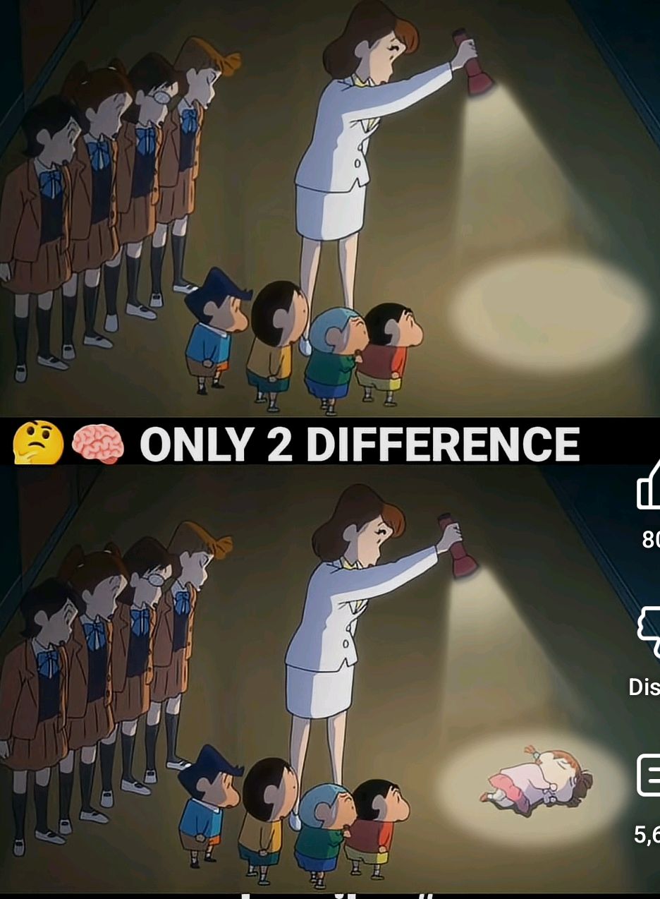 Find the two differences between the two | StudyX