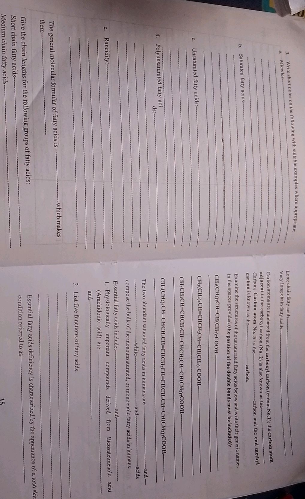 3. Write short notes on the following with | StudyX