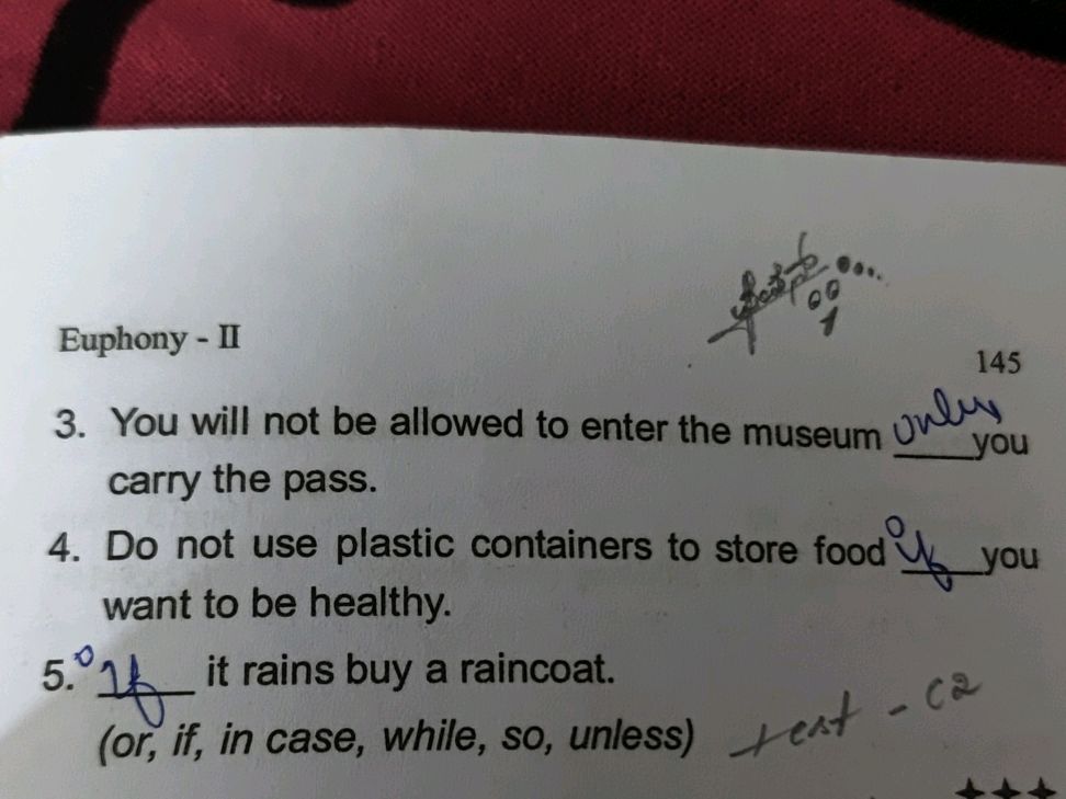 3. You will not be allowed to enter the | StudyX