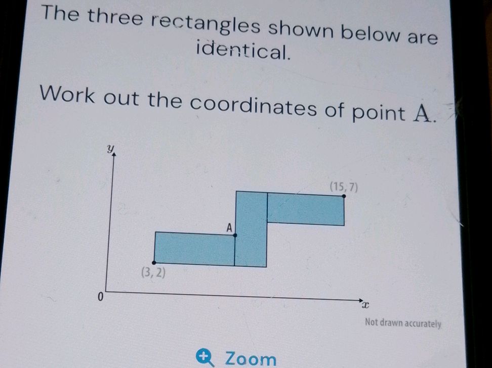 The three rectangles shown below are | StudyX