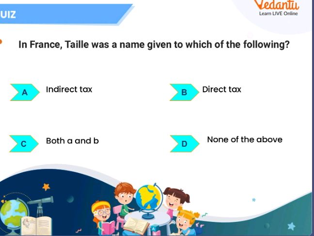 In France, Taille was a name given to which | StudyX